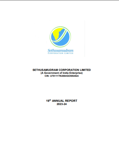 Annual Report & Audited Accounts of Sethusamudram Corporation Ltd for the financial year 2023-24 ...